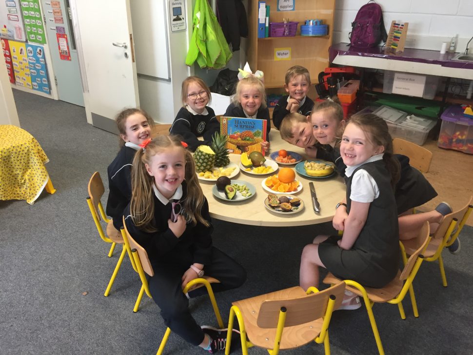 Handa’s Surprise in Ms. McCabe’s class – Knockmore Junior School